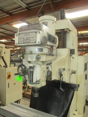 Comet #MV-5, vertical CNC bed mill with delta control, 30" X, 20" Y, 20 ...