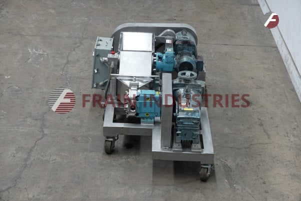 Doering #3PFL, Stainless Steel, twin screw feed pump system, with 20" x ...