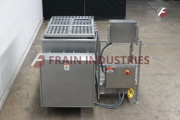 30 cu.ft. AMFEC #510, 304 Stainless Steel dual trough paddle mixer ...