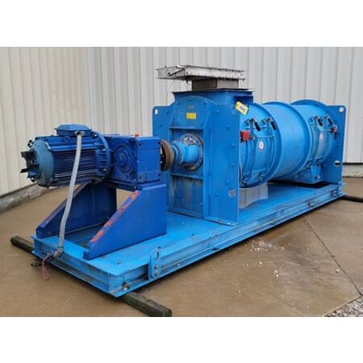 WAMGroup #WAHVC3000MP, batch-type horizontal plow mixer, 75 HP, 97 cu ...