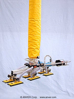 225 lb. Anver VT-160, vacuum lift, 6.3" diameter, 8'-2" length, 12 ...