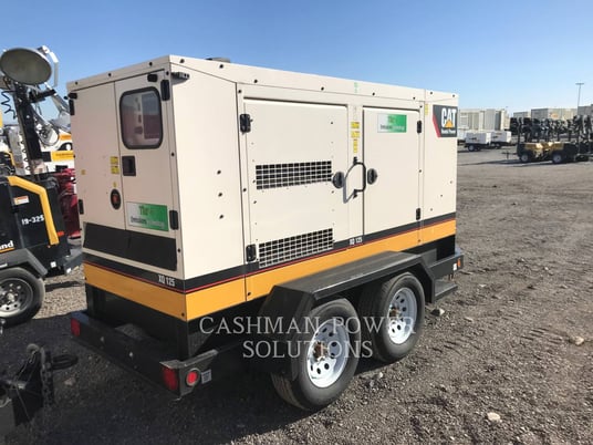 100 KW Caterpillar XQ125, Mobile Generator Set, Diesel, 1800 RPM, 480V ...