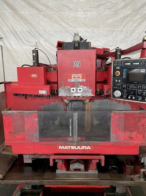 Matsuura #MC-500V-DC, twin spindle vertical machining center, Yasnac ...