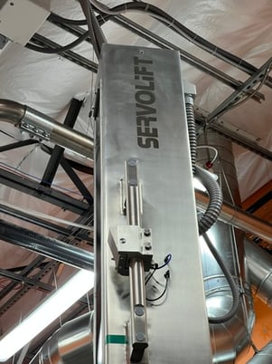 Bin lift elevator, Servolift #11169, Stainless Steel, explosion proof ...