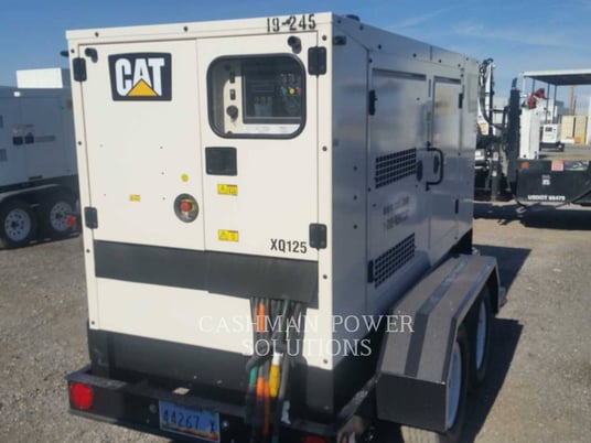 100 KW Caterpillar XQ125, Mobile Generator Set, Diesel, 1800 RPM, 480V ...