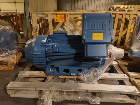500 HP 1800 RPM Weg, Frame 5809/10, TEFC, roller, new, 2300 Volts for ...