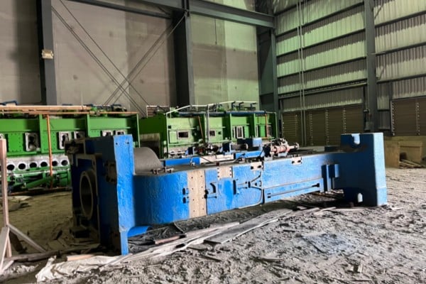 64" Hot plate rolling mill, 4-Hi, completely rebuilt by Danieli, 2010 ...