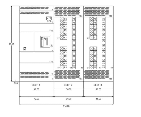 4000 Amps, Square D QED switchboard N3R for Sale | Surplus Record