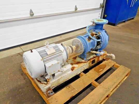 350 GPM @ 24' TDH, ITT #150, centrifugal pump, 5 HP, 1160 RPM for Sale ...