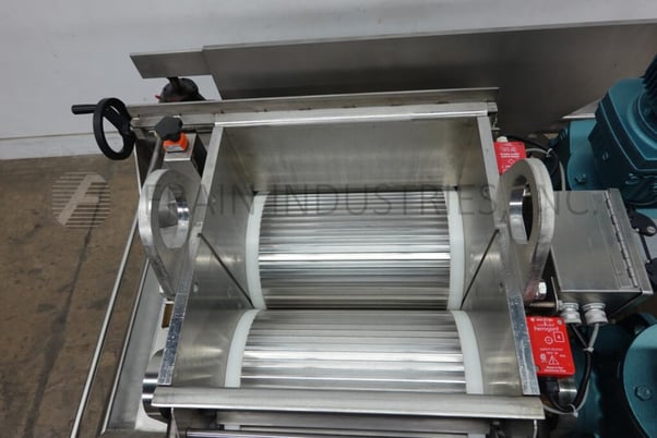 APV #0209/16/1, automatic rotary bar roller press, mounted on 4 leg ...