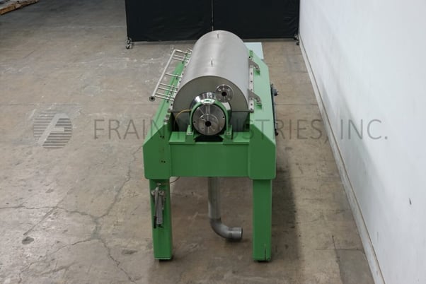 Westfalia #CC450-01-32, solid bowl, 3000 RPM, clarifying & drying ...