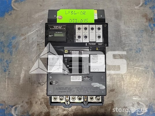 Square D Lx I-line Mccb Micrologic Series B Lsig, 400 Amps Ampacity for ...