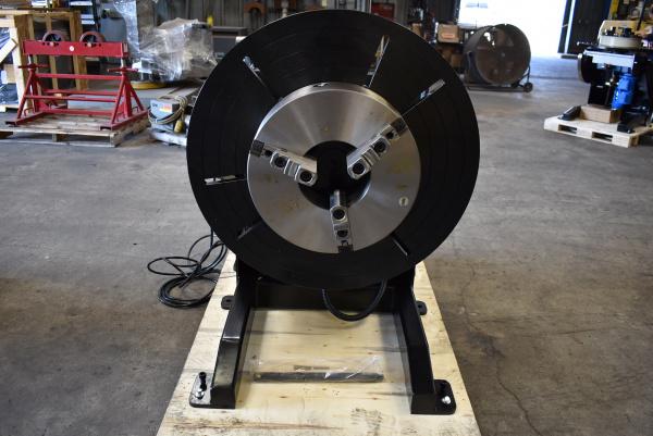 2000 lb. Profax #WP2000-4, welding positioner, 20" Profax WPC-20 chuck ...