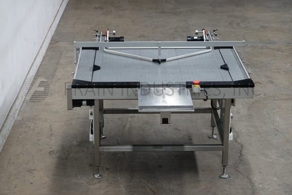 Dabrico #DFD50, Stainless Steel, table top belt unscrambleing ...