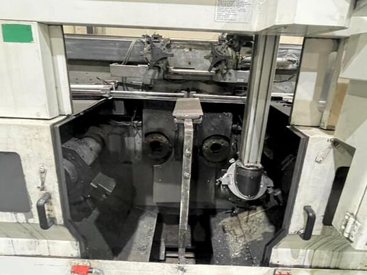 Muratec #MW200, 10" chuck, A2-6 spindle, single gantry loader, chip ...