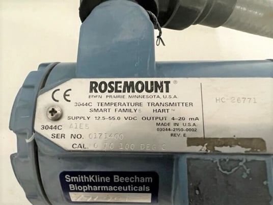 Rosemount #3044c, Temperature Transmitter For Sale | Surplus Record
