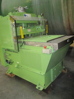 30 Ton, Hudson #NF-500CL, precision sheet hydraulic die cutting press ...
