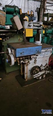 2" x 18" Baker #2, keyseater, 20-1/2" stroke, 24" x 24" table, 3 HP ...