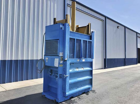 40 Ton, Hydraulic Waste Press for Sale | Surplus Record