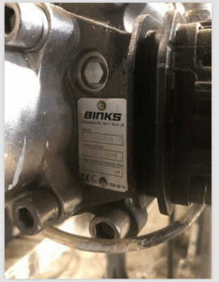 Binks #104009N, Low Pressure Maple 15 Horizontal Piston for Sale ...