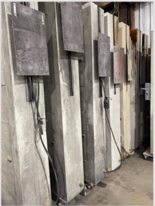 Gema Nordson Nutro #P-290, Powder Coat Vertical Oscillators Gun Movers ...