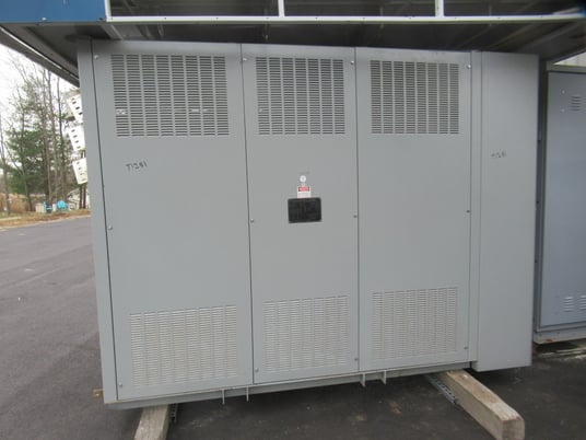 1500 KVA 4160 Primary, 240 Secondary, Westinghouse, 3 phase, substation ...