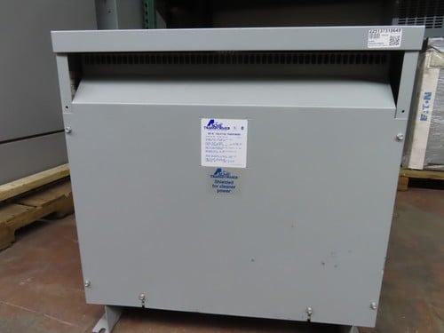 63 KVA 460 Delta Primary, 460Y/266 Secondary, Acme DTGB-063-4S ...
