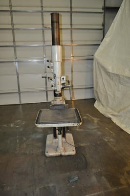 24" Cycle-matic #S-24B, single spindle drill press, 80-950 RPM, foot ...
