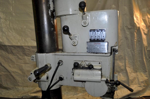 24" Cycle-matic #S-24B, single spindle drill press, 80-950 RPM, foot ...