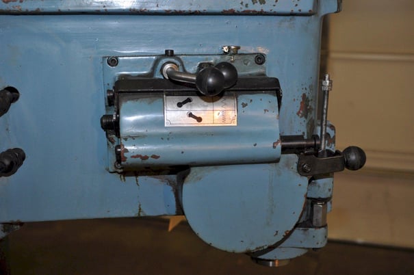12" Lincoln #S-24B, single spindle drill, 12" throat, 80-950 RPM for ...