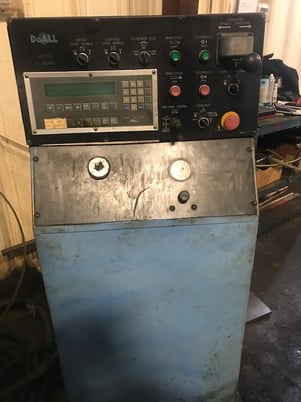 25" x 25" DoAll #C-650NC, dual column bandsaw with NC control, and ...