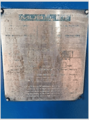 Mueller #AT40-F-20, Heat Exchanger, 100 psi, MAX 3.93" min 3.69", 26 ...