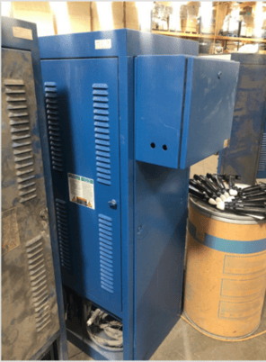 10-Gun Automatic Powder Coating System, Nordson Sure Coat w/Triggering ...