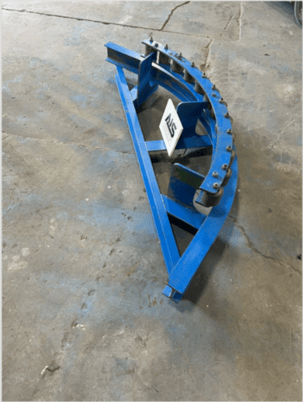 Jervis Webb Rapid #X458, 48" Radius x 90 Degrees Roller Turn Assembly ...