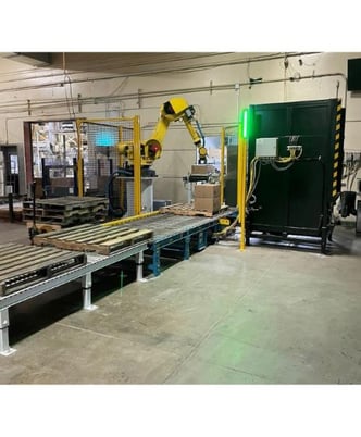Fanuc, 410/160, Palletizing System w/controller, finger type bag ...