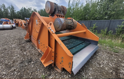 84" x 168" Vibramech #H1-42-21, double deck vibrating screen For Sale ...