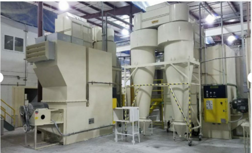 Cyclone Powder Booth System, Wagner B-285 Cymod, 5 x 7 Opening ...