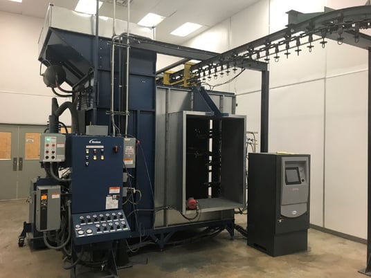 Powder Coat System, Nordson Vantage FCM7200, 10" width x 42" height ...
