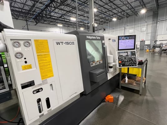 Nakamura Tome #WT-150-II (MMY), Multi-Axis CNC turning center lathe ...