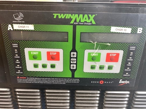 Aker Wade #Twin-Max-15C-7VF3, forklift battery charger, 2012 for Sale | Surplus Record