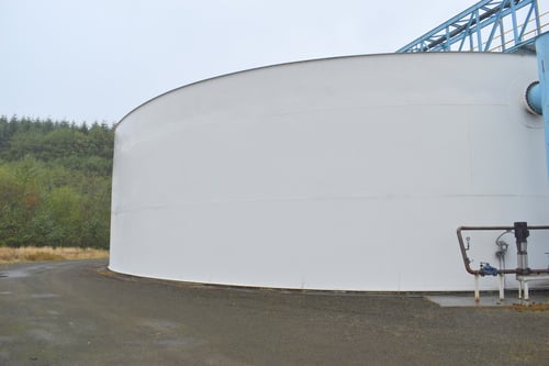 WesTech, 115' (35 Meter) column supported thickner/clarifier, 35mm ...