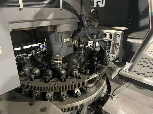 23 Ton, LVD Strippit #1250, turret punch, CNC Control, Standard ...