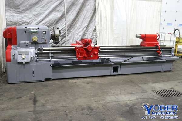 25" x 120" Monarch #2516x120, engine lathe, 16" swing over cross slide ...