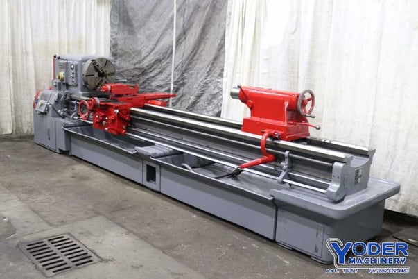 25" x 120" Monarch #2516x120, engine lathe, 16" swing over cross slide ...