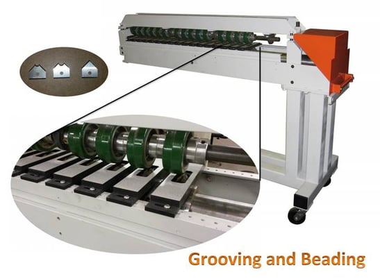 72" LHI #72"-RFPR, Roll Feed Panel Ripper, 50 HP, 80 FPM, (8) feed ...