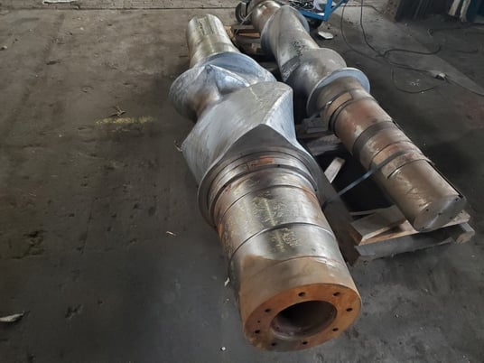 Farrel F370 rotor, 4-wing type, Banbury design, Unidrive configuration ...