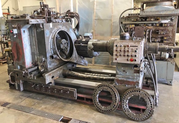 Heller #RFK250/1000/1, single headed internal crankshaft milling ...