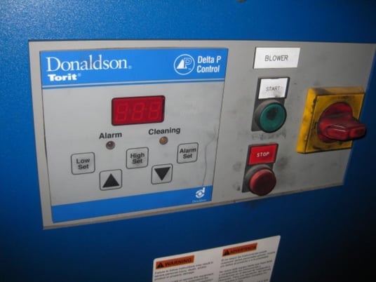 Donaldson Torit #DFO 2-2, Dust Collector, 3 HP, 208-460/60/3, S/N ...