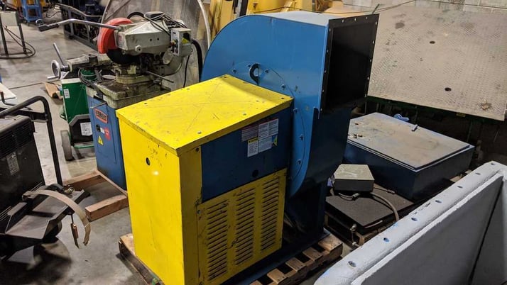 6000 cfm, New York Blower #Series-20GI, 15 HP, 1403 RPM, 17" dia input ...