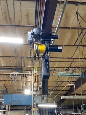 3 Ton, Yale hoist, electric chain with motor driven trolley, 1 speed ...